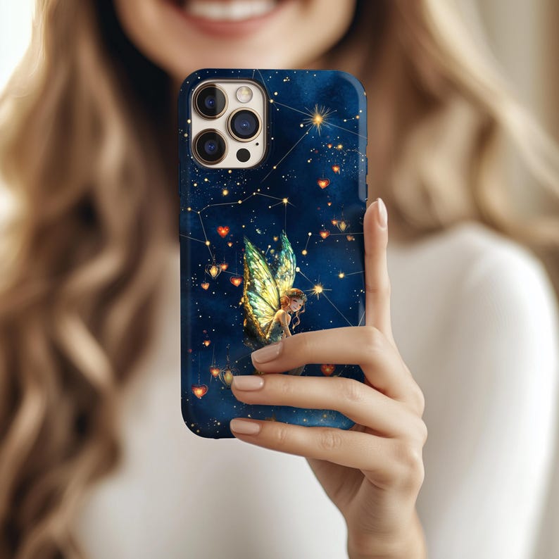 Celestial Fairy Phone Case, Fantasy Galaxy Design, Magical Mystical ...