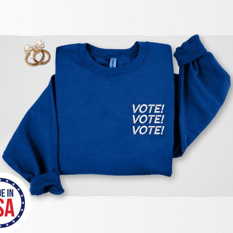 Vote Sweatshirt - Etsy