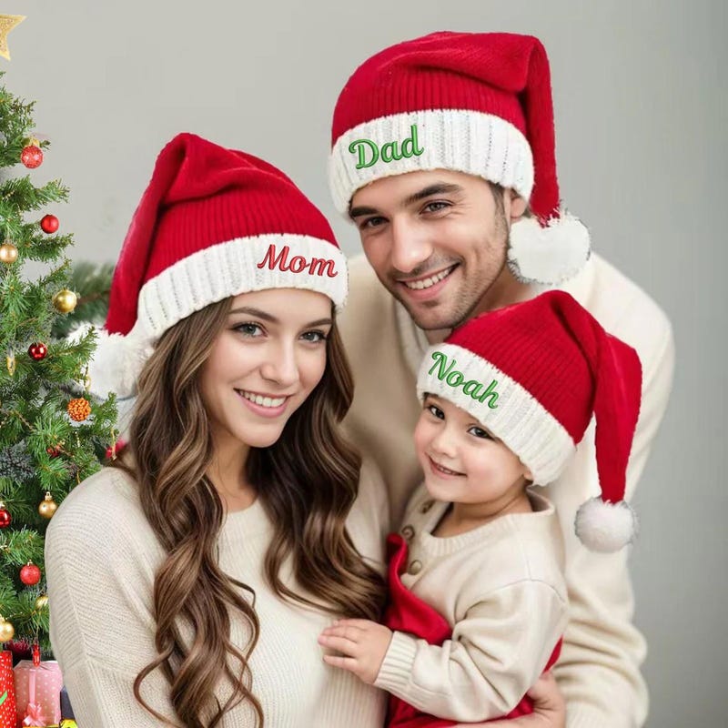 Baby Santa Hat - Etsy