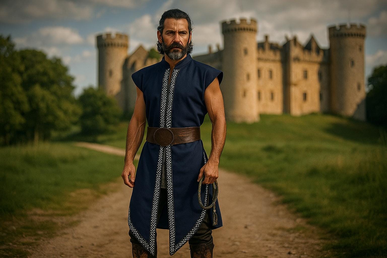 Men’s Medieval Knight Tunic, Renaissance Viking Fantasy Tunic, Larp ...