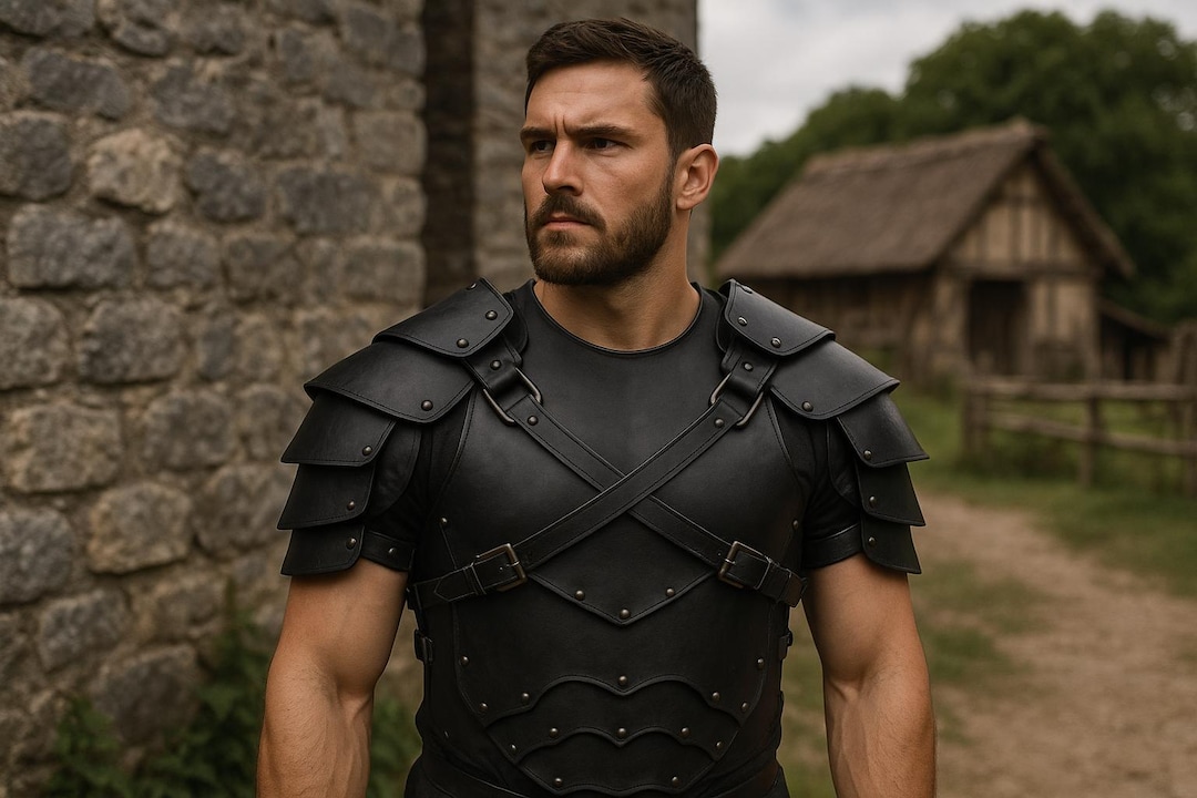 Medieval Gladiator Armor Spaulder Set, Viking Chest Shoulder Armor ...
