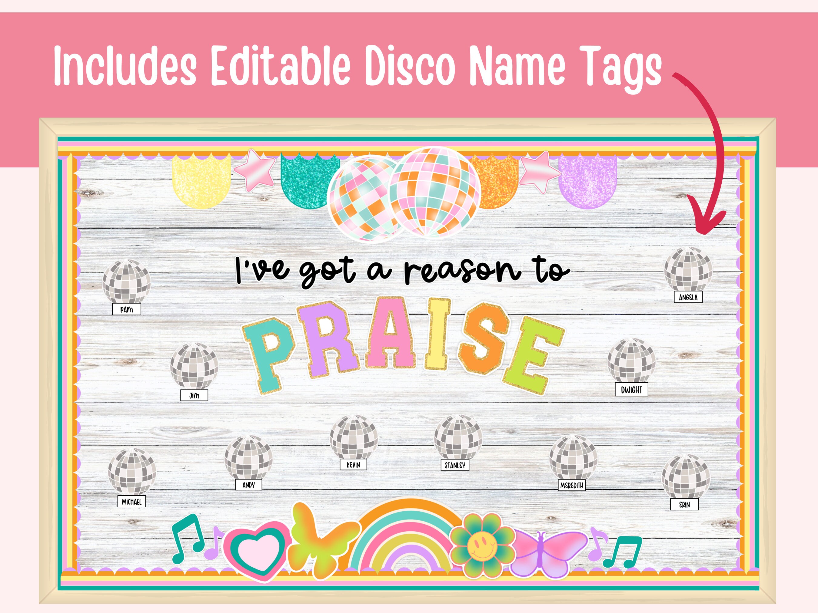 Back to School Bulletin Board Kit | Christian School Decor | Bright ...