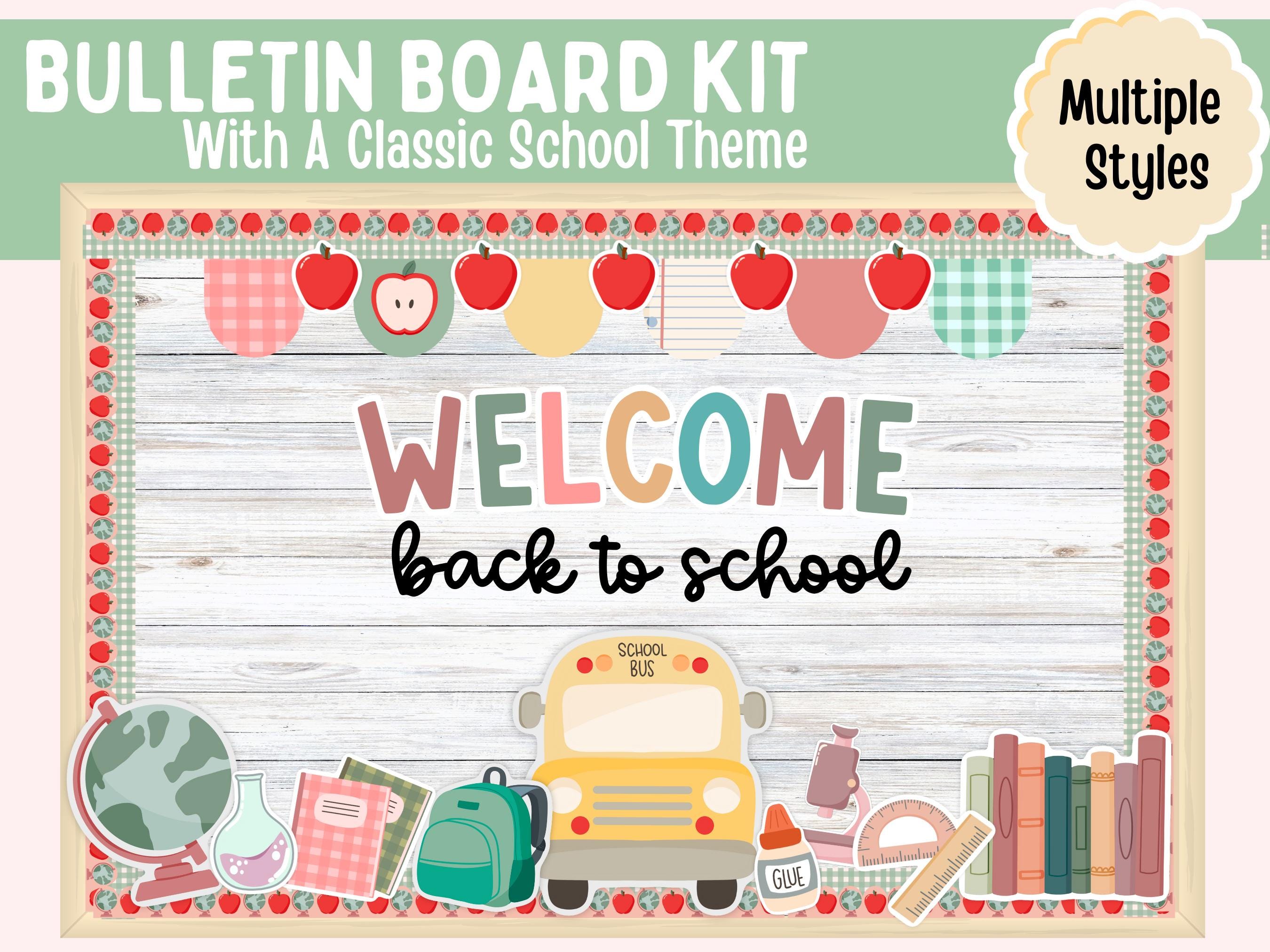 Back to School Bulletin Board Kit | Calm Classroom | Reading Bulletin ...