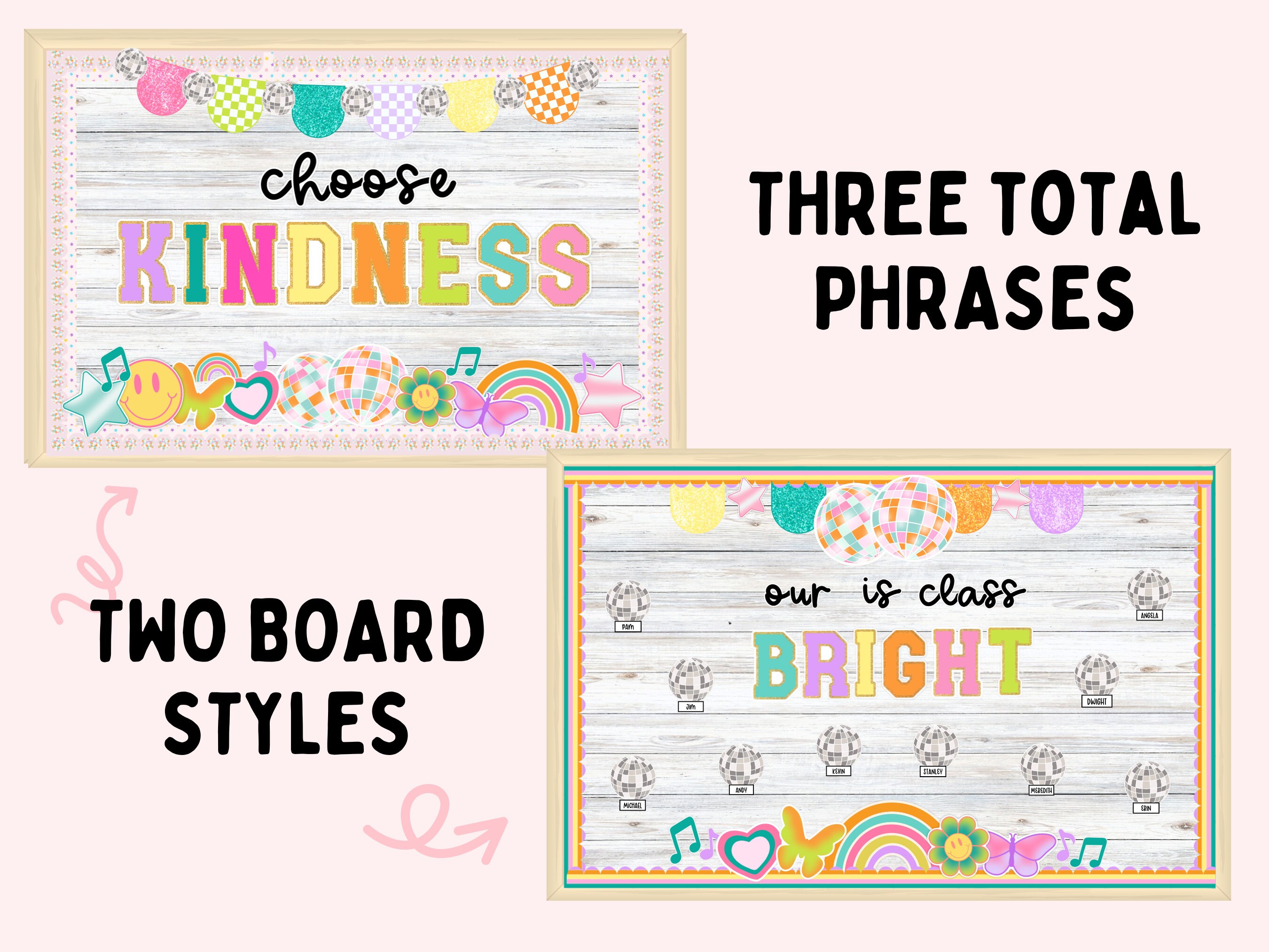 Back to School Bulletin Board Kit | Christian School Decor | Bright ...
