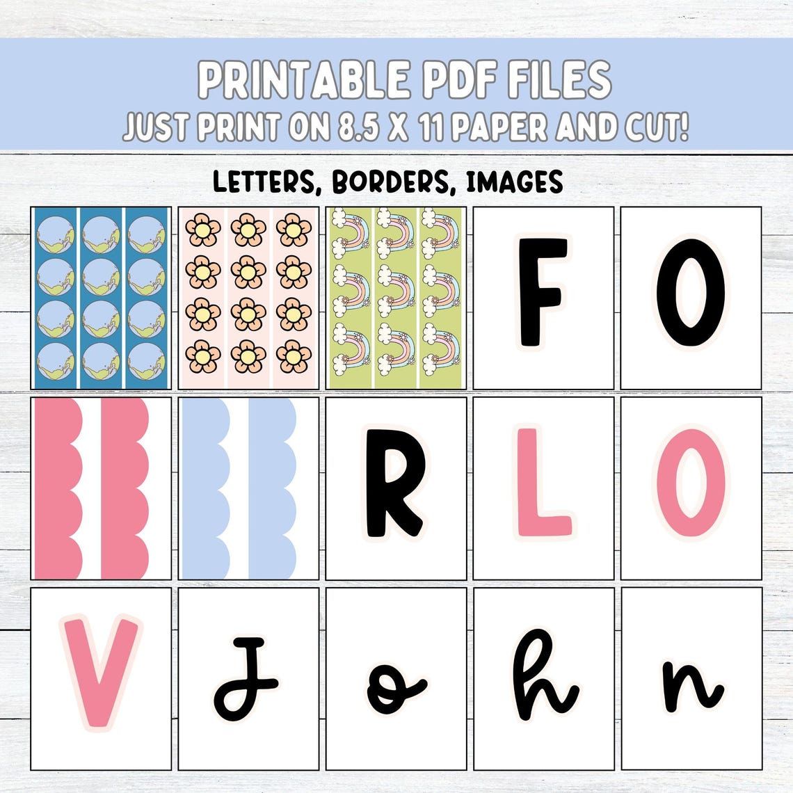 Retro Jesus Bulletin Board Kit for VBS Sunday School | Christian School ...