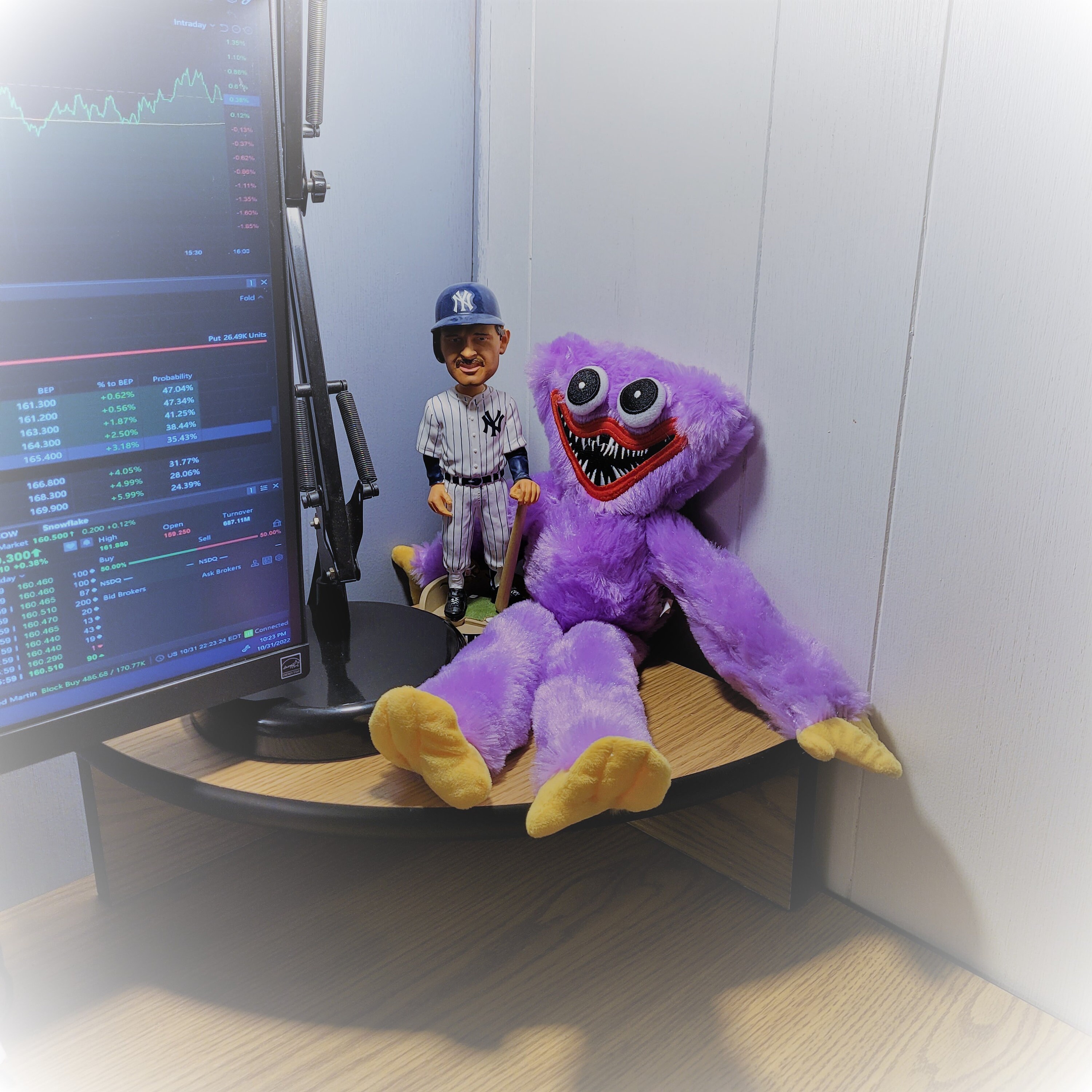 New Purple Huggy Wuggy Plush Scary Toys for Kids - Etsy