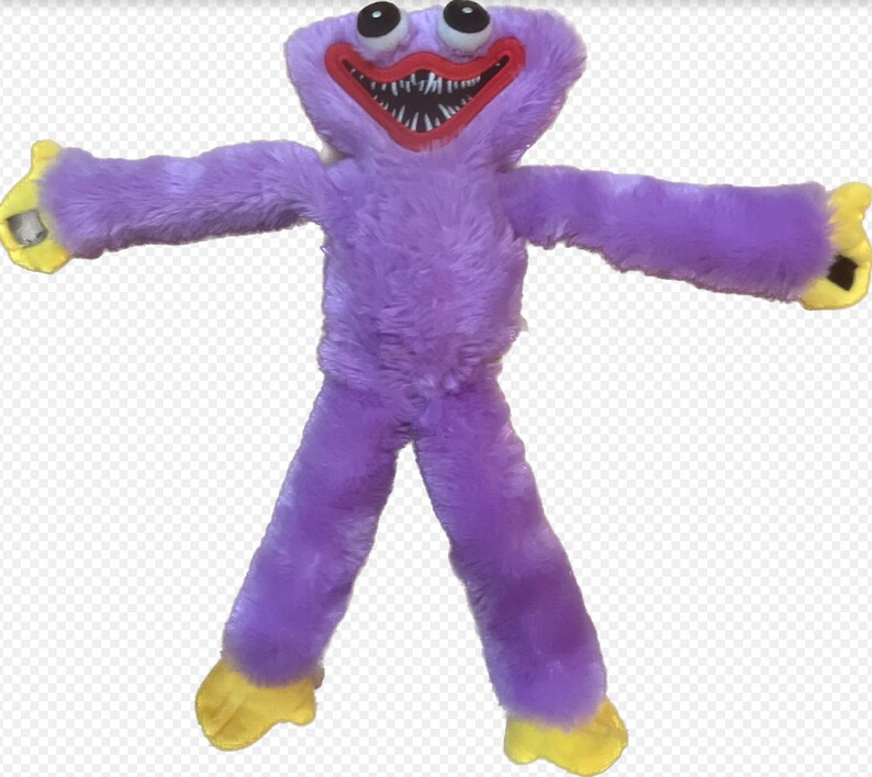 New Purple Huggy Wuggy Plush Scary Toys for Kids - Etsy