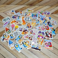 Bluey Stuffed Animal Sticker - Etsy