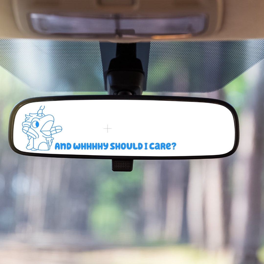 Favorite Bluey Phrases in Your Rearview Mirror - Etsy