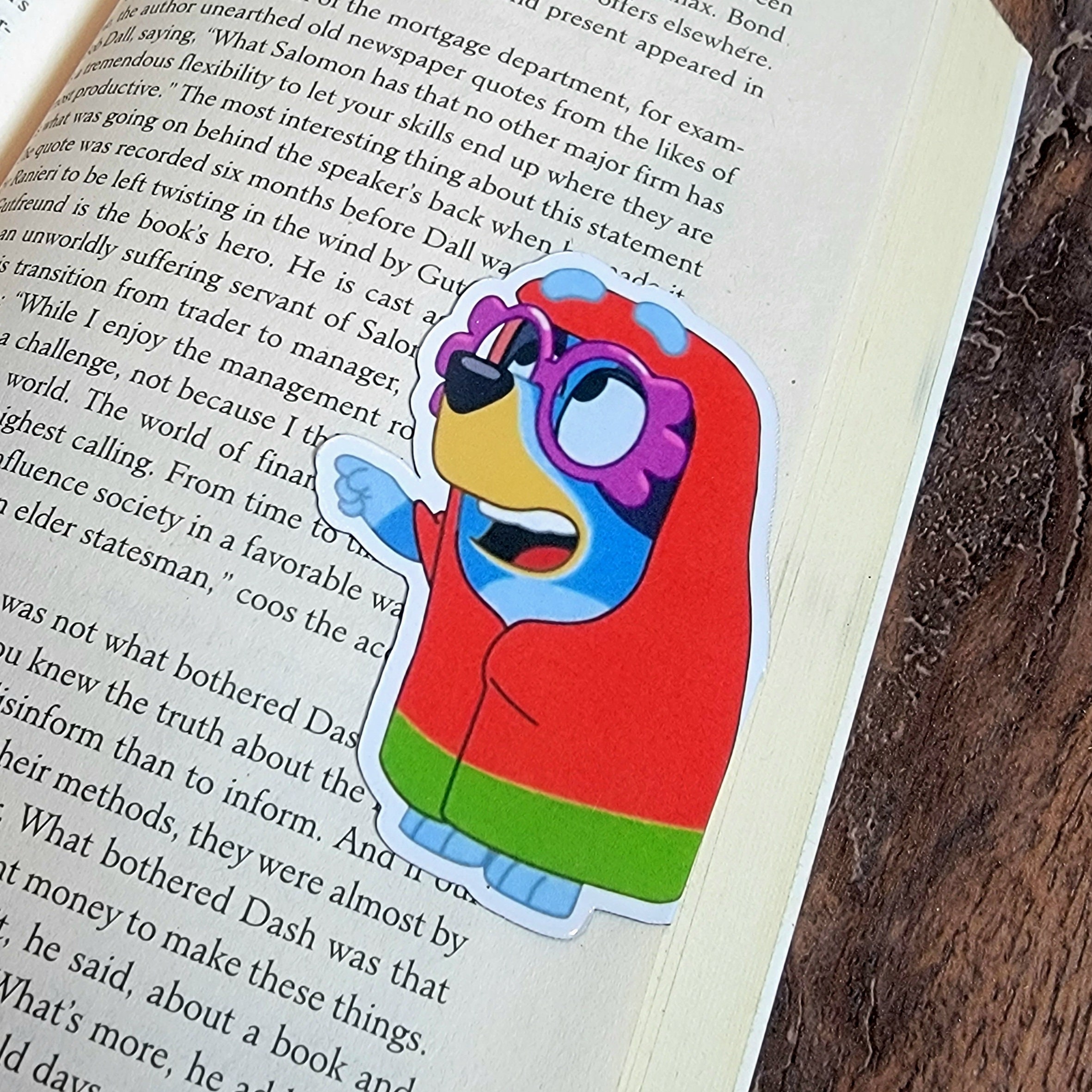 Bluey Magnetic Bookmarks - Etsy