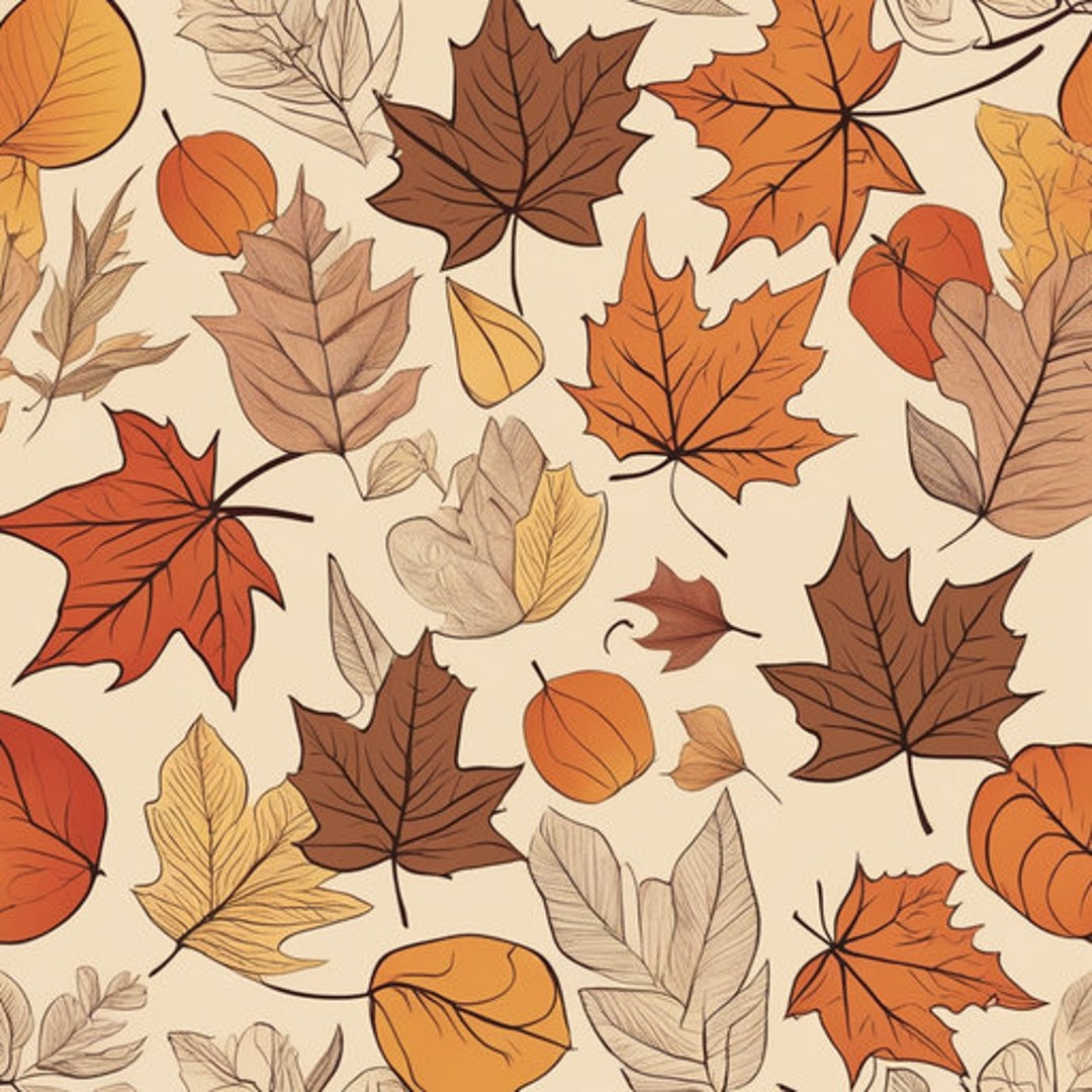 Autumn Patterns Package Digital Download - Etsy