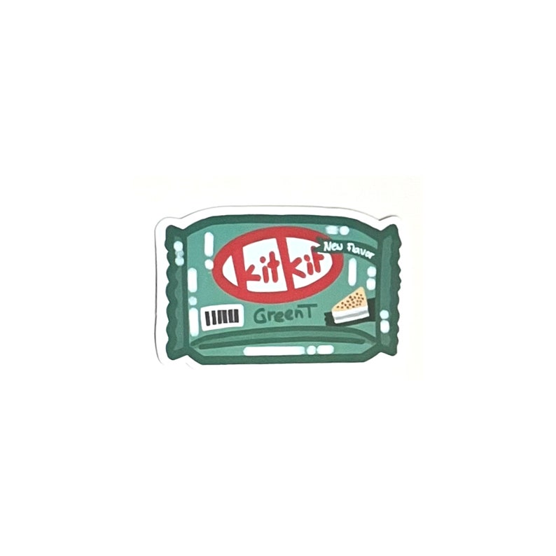 Chocolate Wafer Bar Sticker Aesthetic Pastel Candy Bar - Etsy