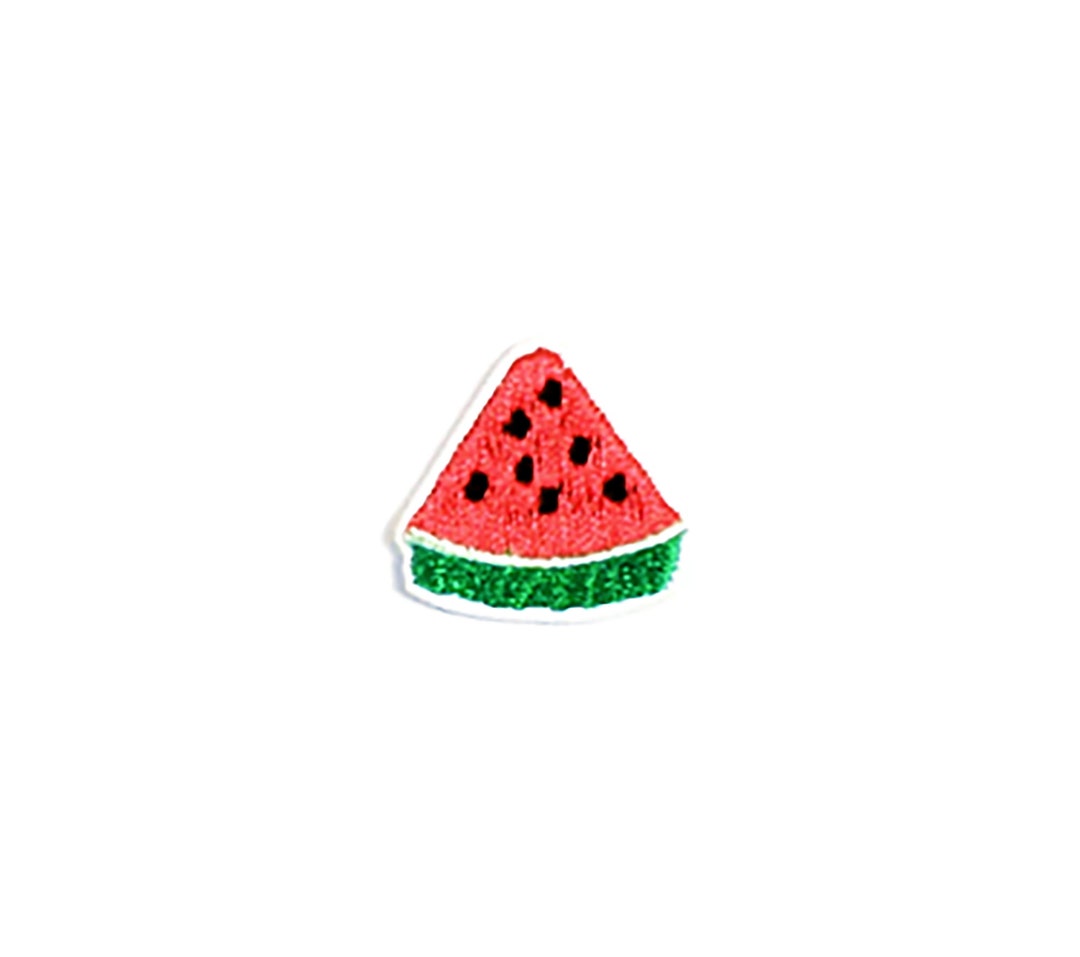 Tiny Watermelon Patch | Mini Kawaii Melon Slice Summer Fruit Iron-on ...
