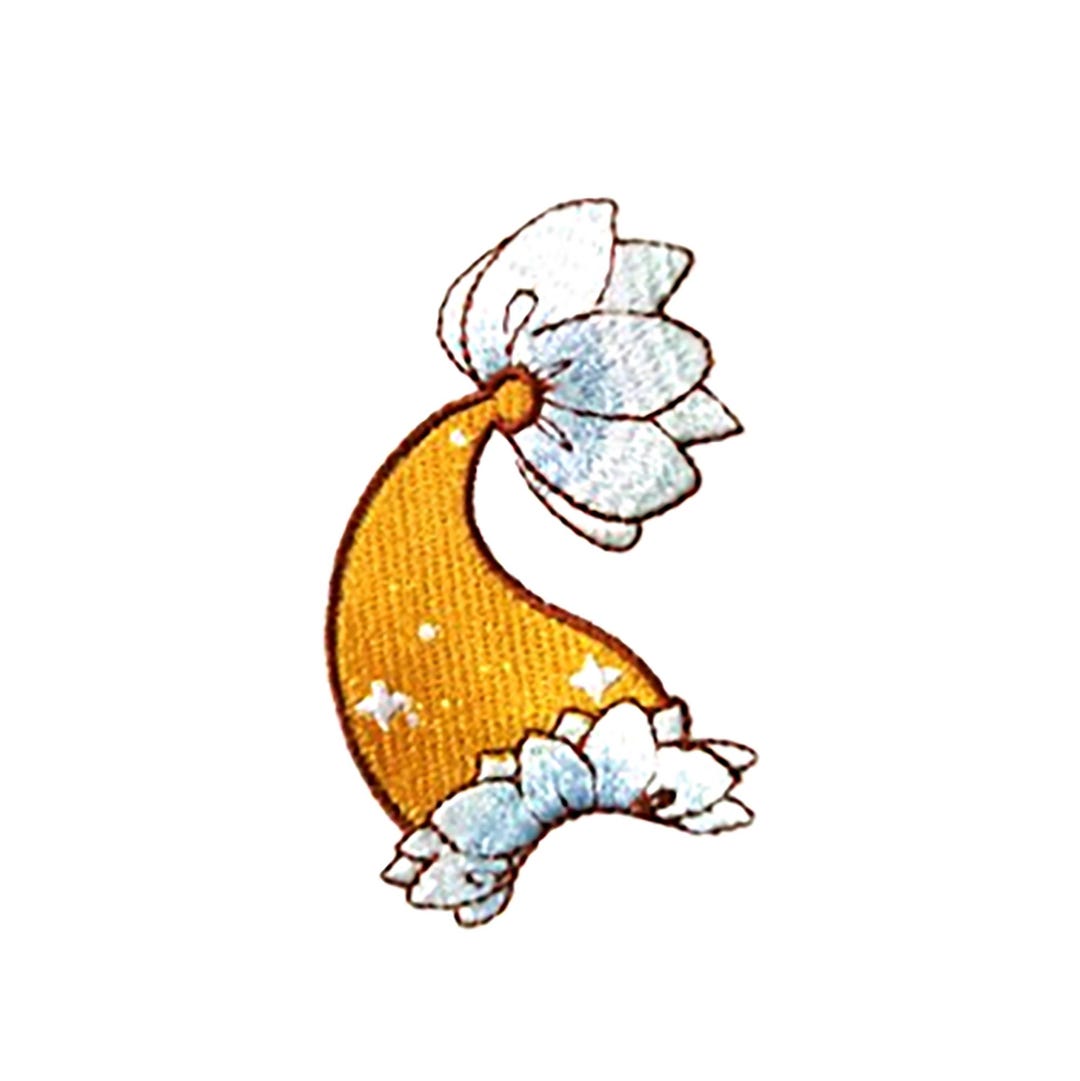 Stick-on Mermaid Tail Patch | Gold Ocean Sea Siren Fin Self-adhesive ...