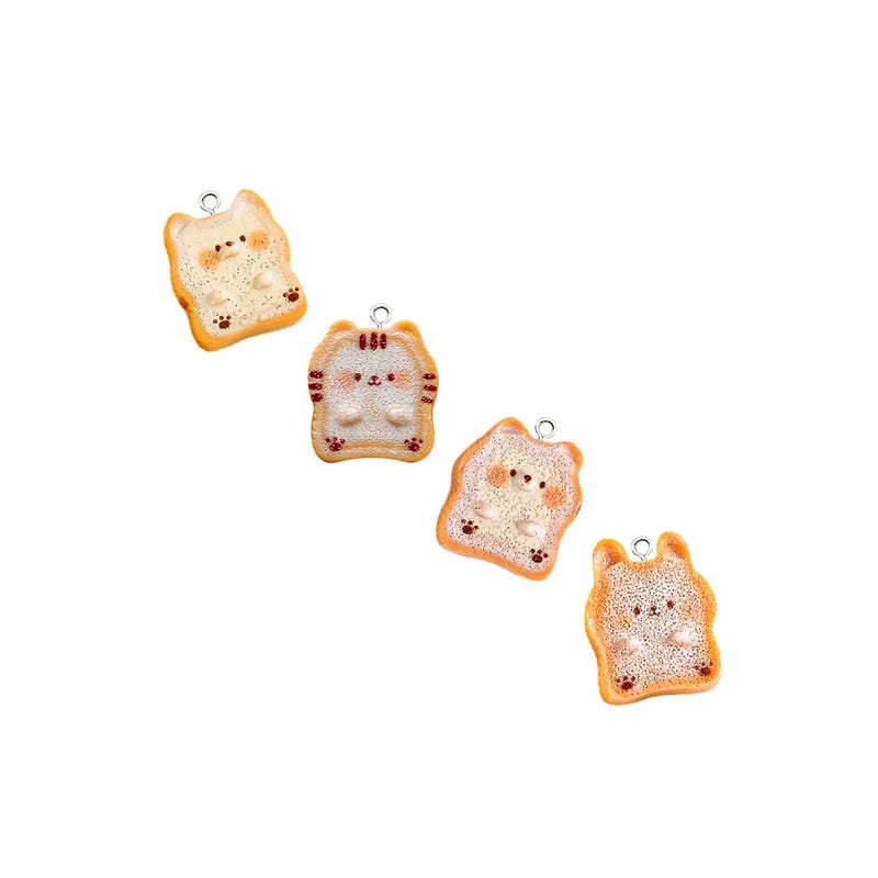 Animal Toast Charms - Etsy