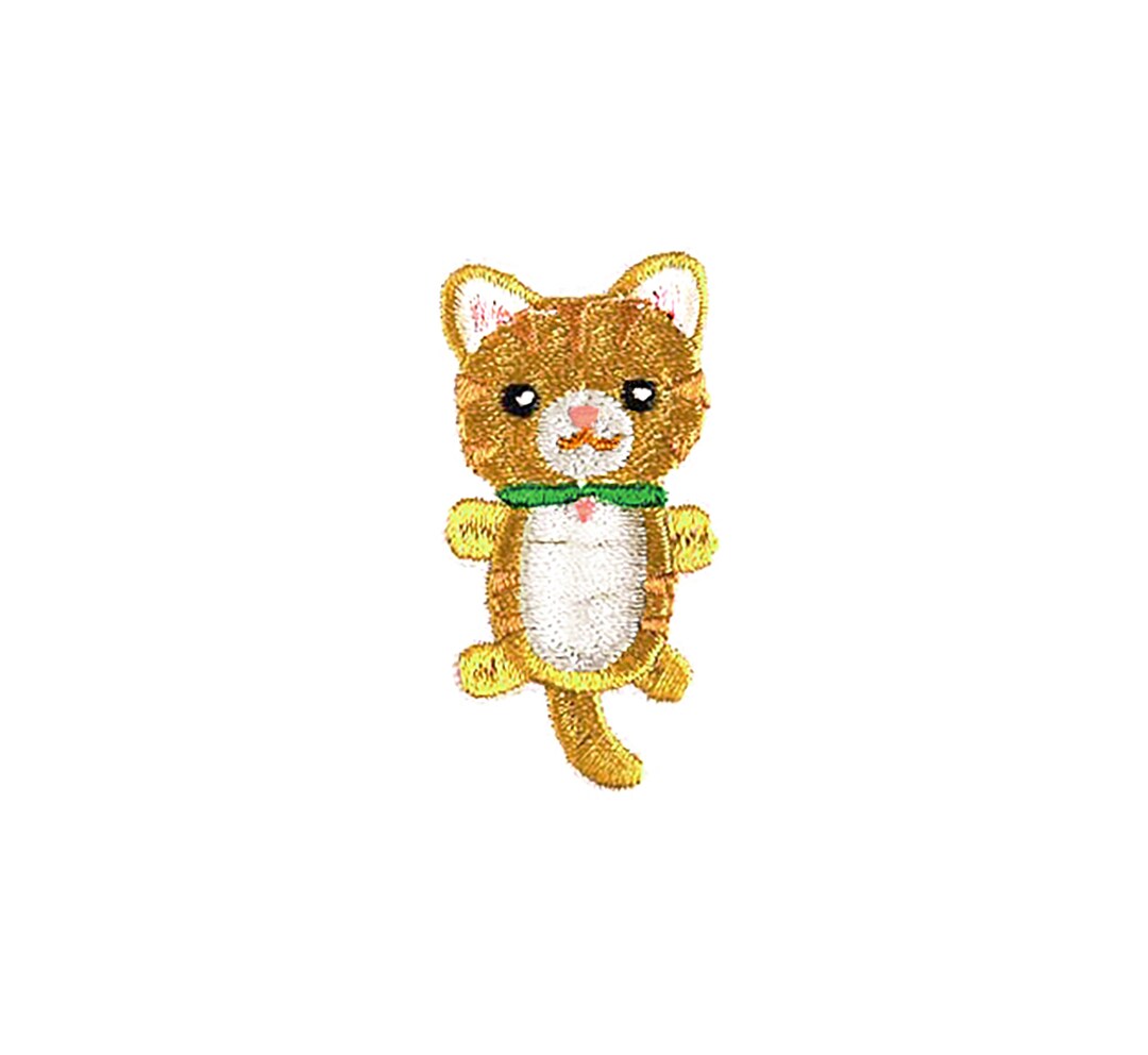 Stick-on Cat Patch | Kawaii Kitten Belly Rub Self-adhesive Sticker ...