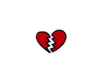 Tiny Broken Heart, Patch Custom Made AP27 - Etsy