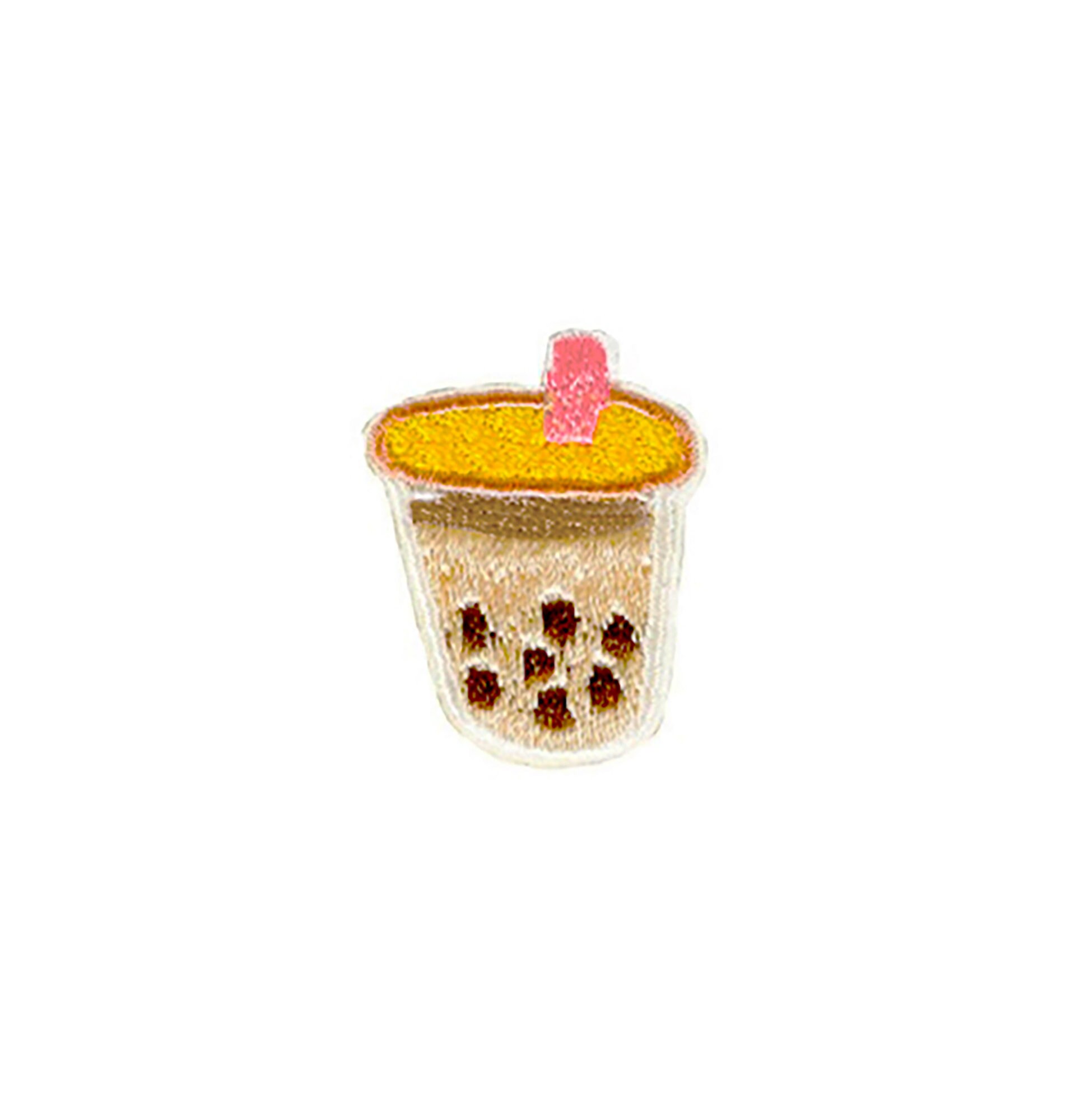 Stick-on Mini Boba Tea Patch Kawaii Milk Bubble Tea Drink Self-adhesive ...