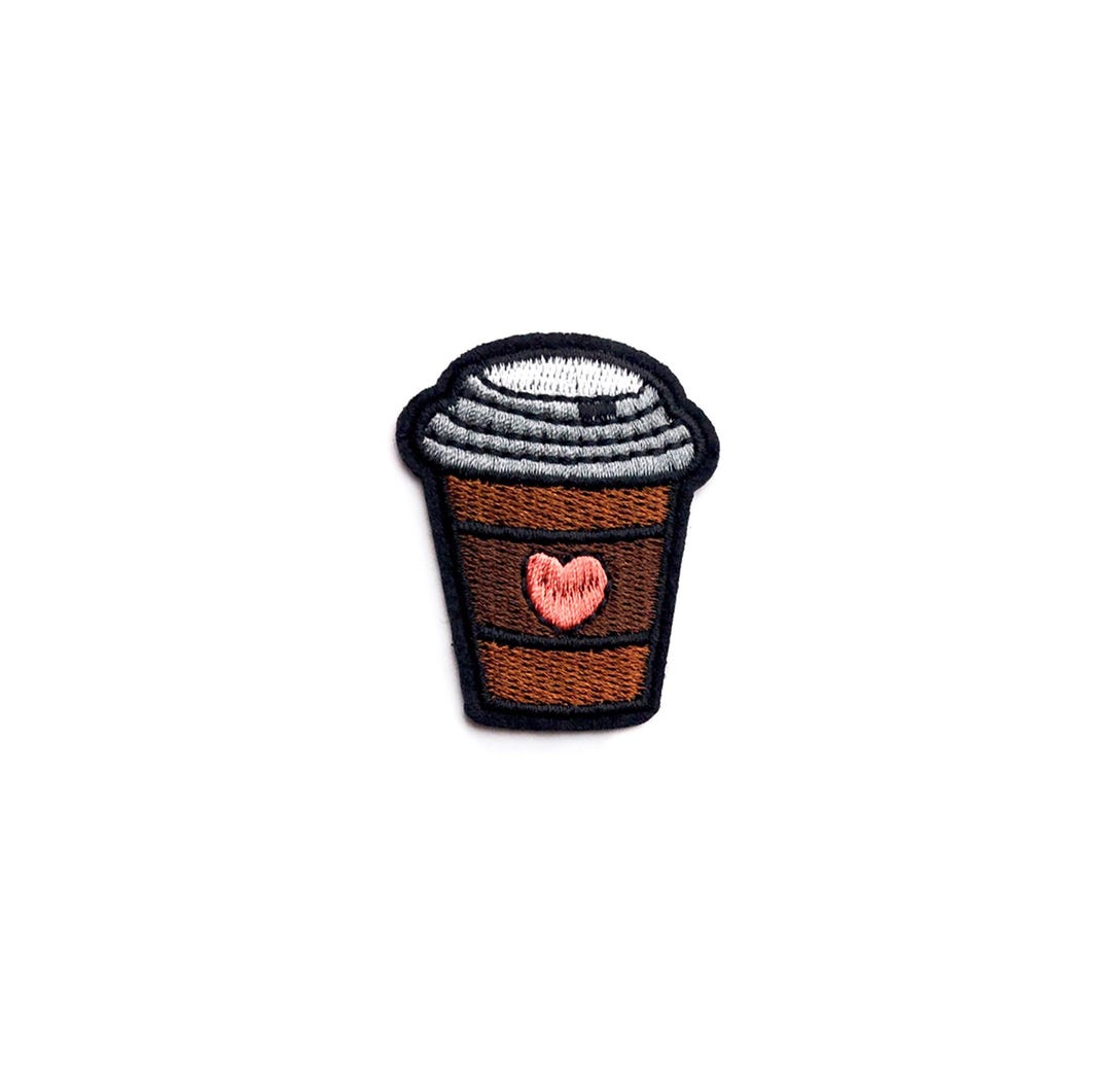 Latte Love Patch | Cute Hot Chocolate Cocoa Tea Coffee Shop Pumpkin ...