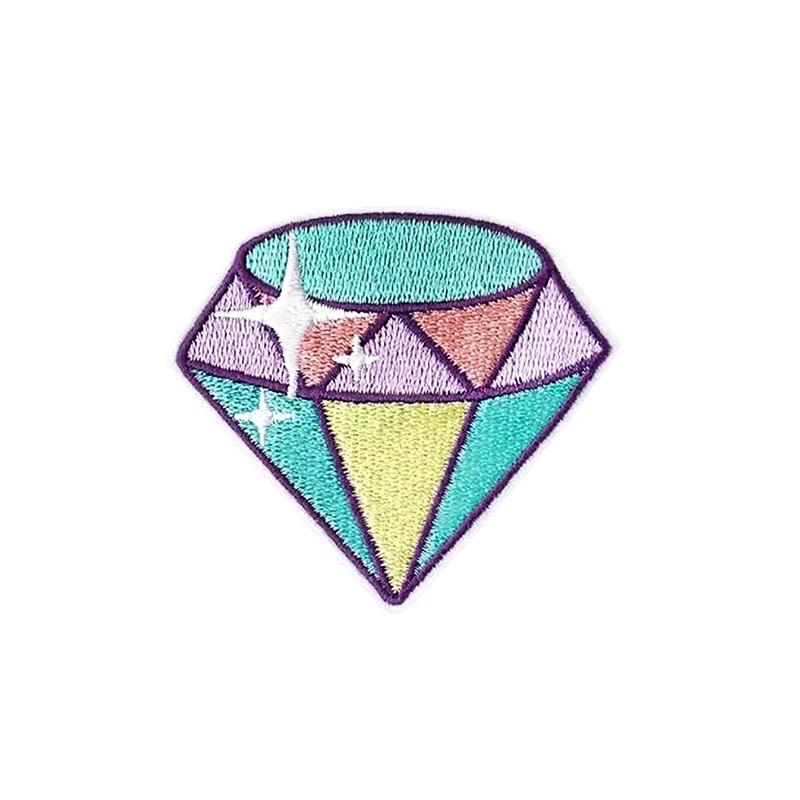 Applique Rainbow Gems - Etsy