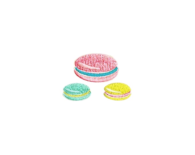 Macaron Patches - Etsy