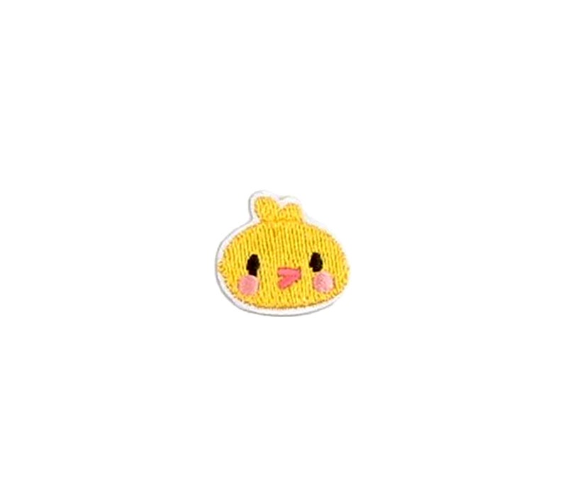 Tiny Chick Patch Mini Kawaii Happy Baby Chicken Iron-on Applique ...