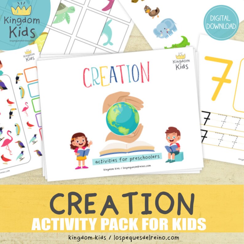 Creation Activity Pack - Etsy