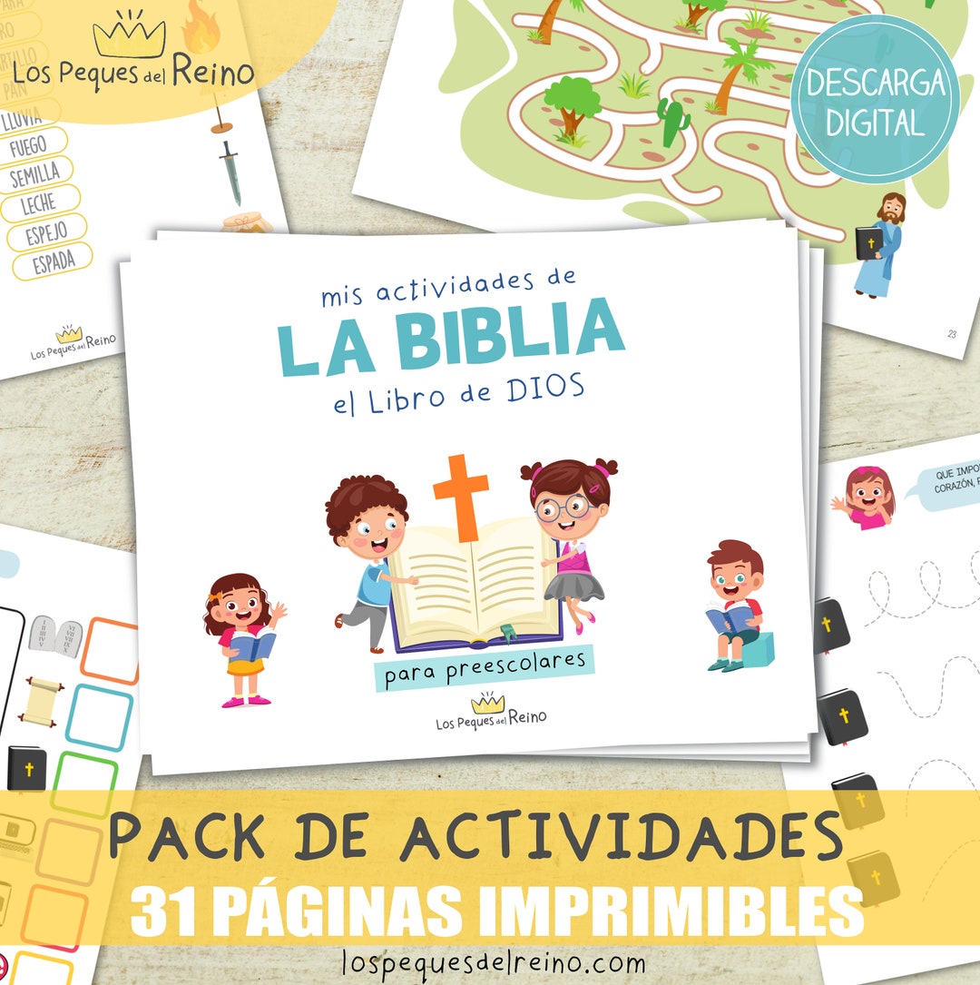 Mis Actividades De LA BIBLIA, La Palabra De Dios - Etsy