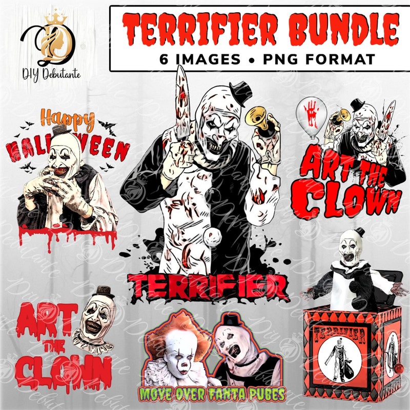 Terrifier Svg - Etsy