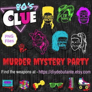 Clue Murder Mystery - Etsy
