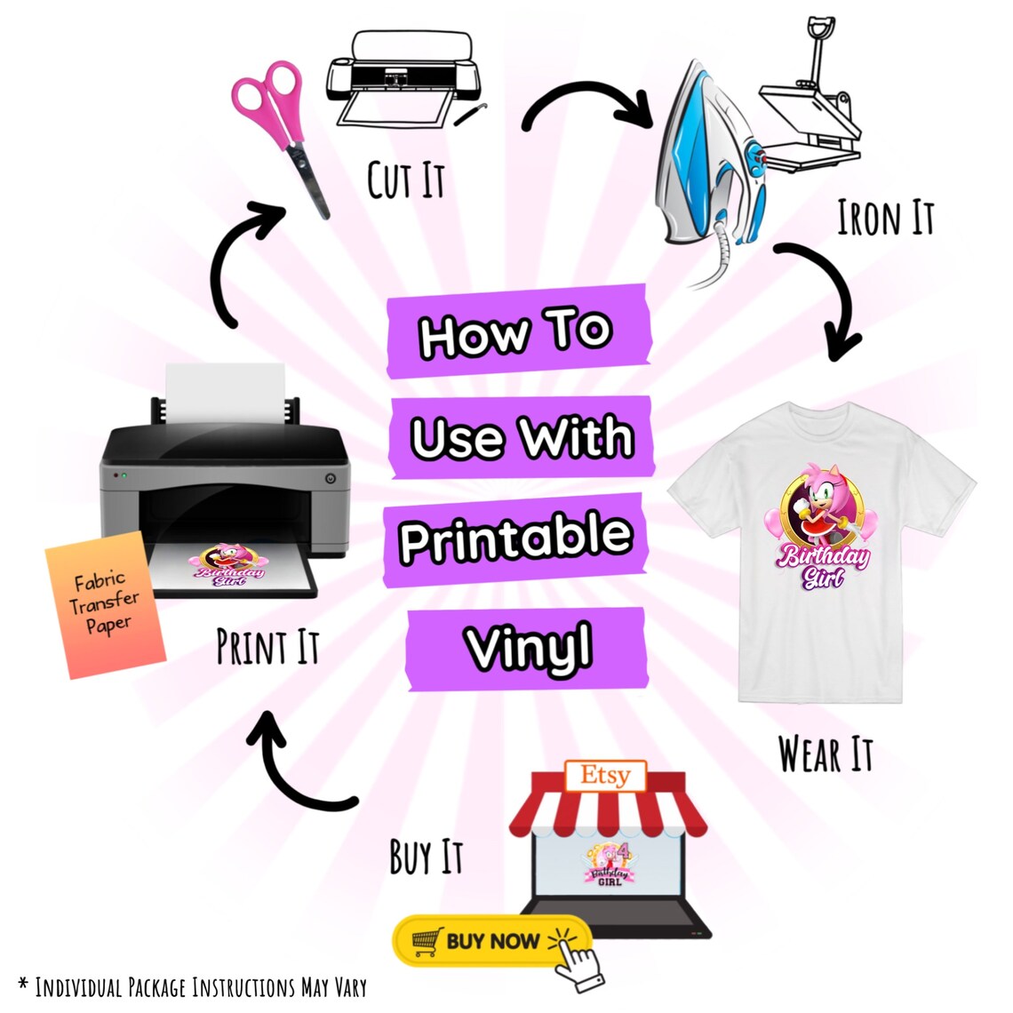 Amy Rose Pink Sonic the Hedgehog Character Birthday T-shirt • PNG File ...