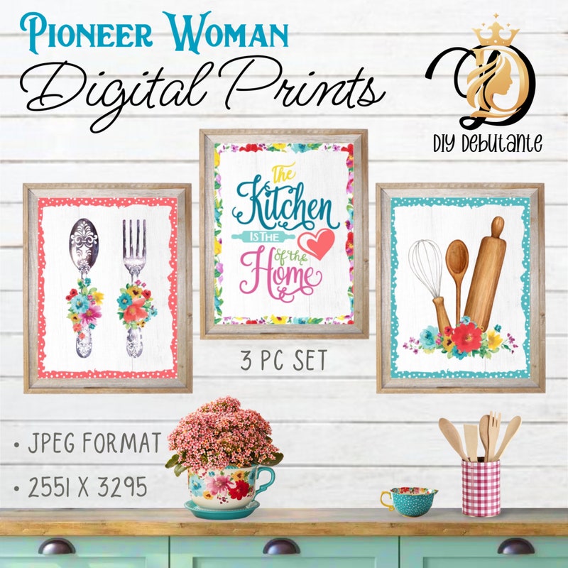 Pioneer Woman - Etsy