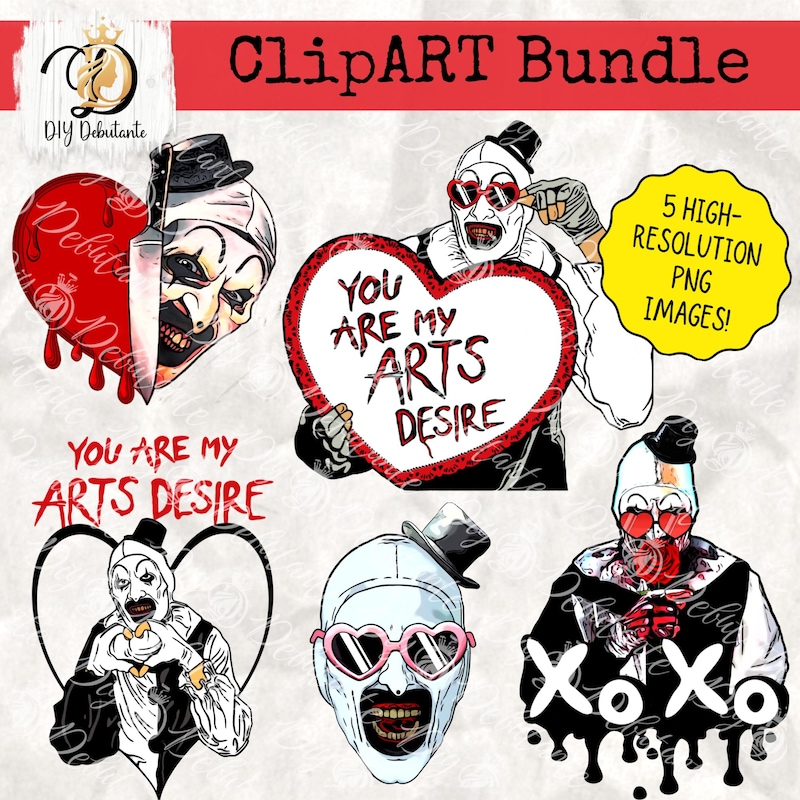 Clown Cards - Etsy UK