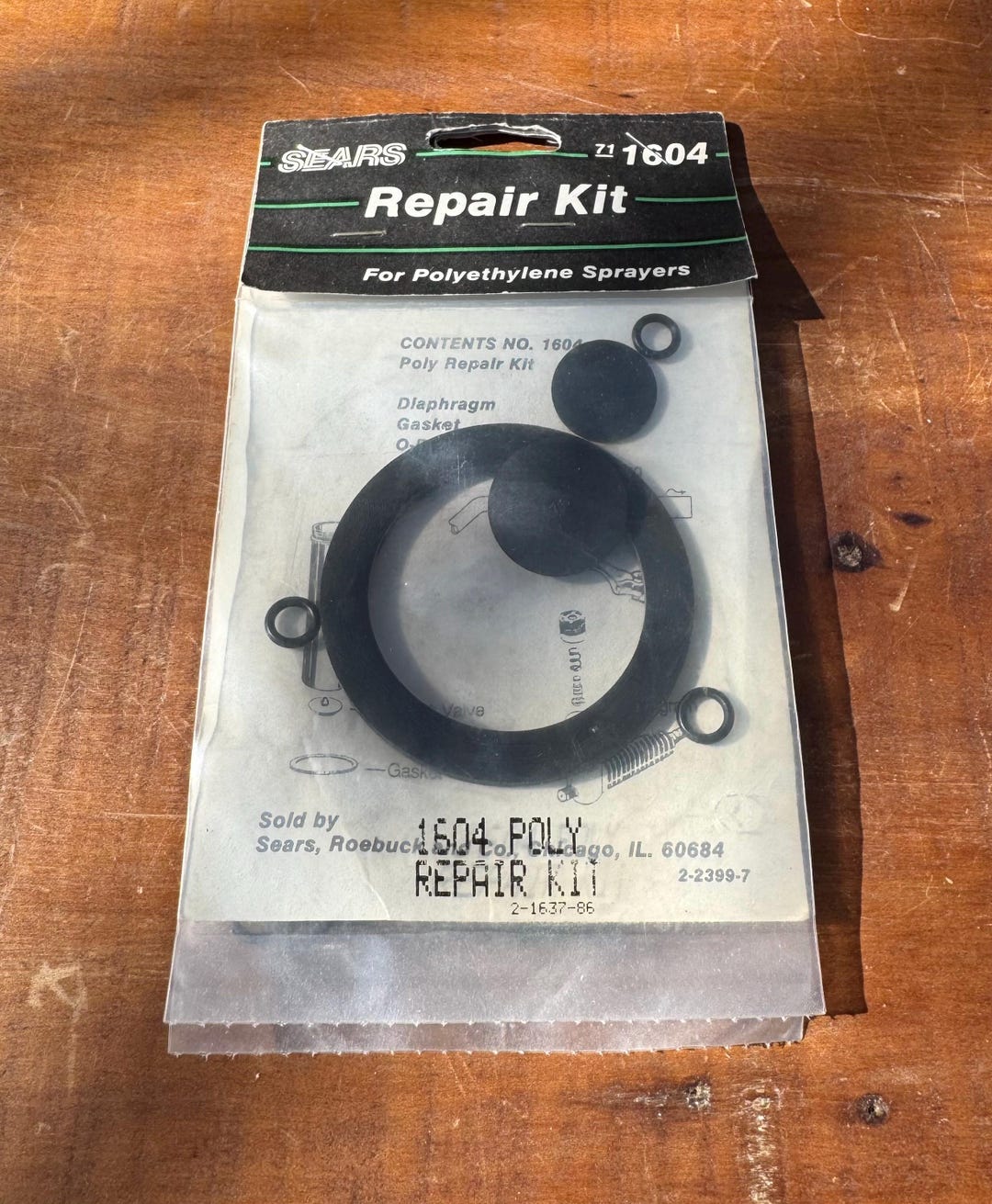 Vintage Sears Repair Kit for Polyethylene Sprayers - Etsy