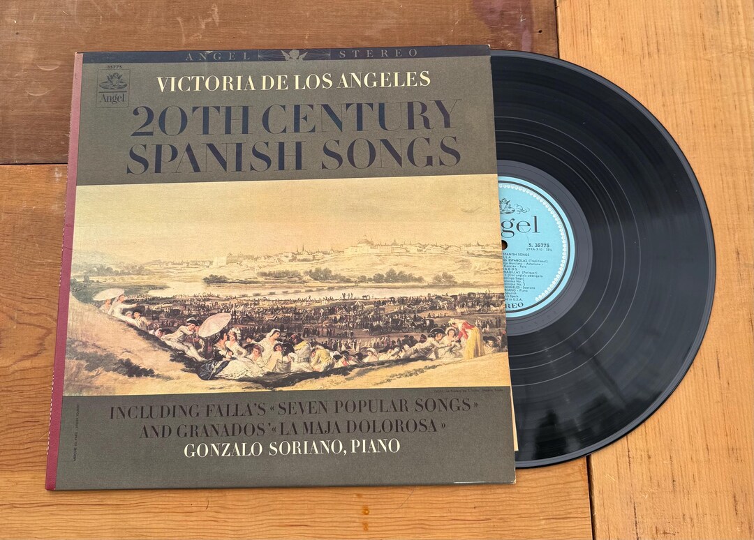 Vintage 1962 20th Century Spanish Songs 33 RPM Record - Etsy