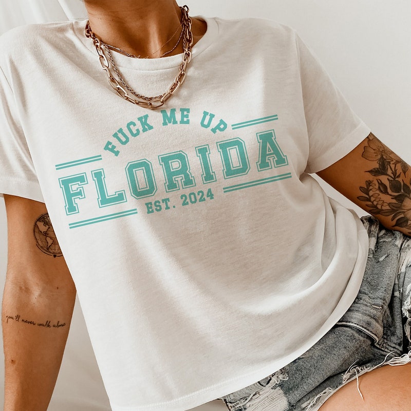 Florida Crop Top - Etsy