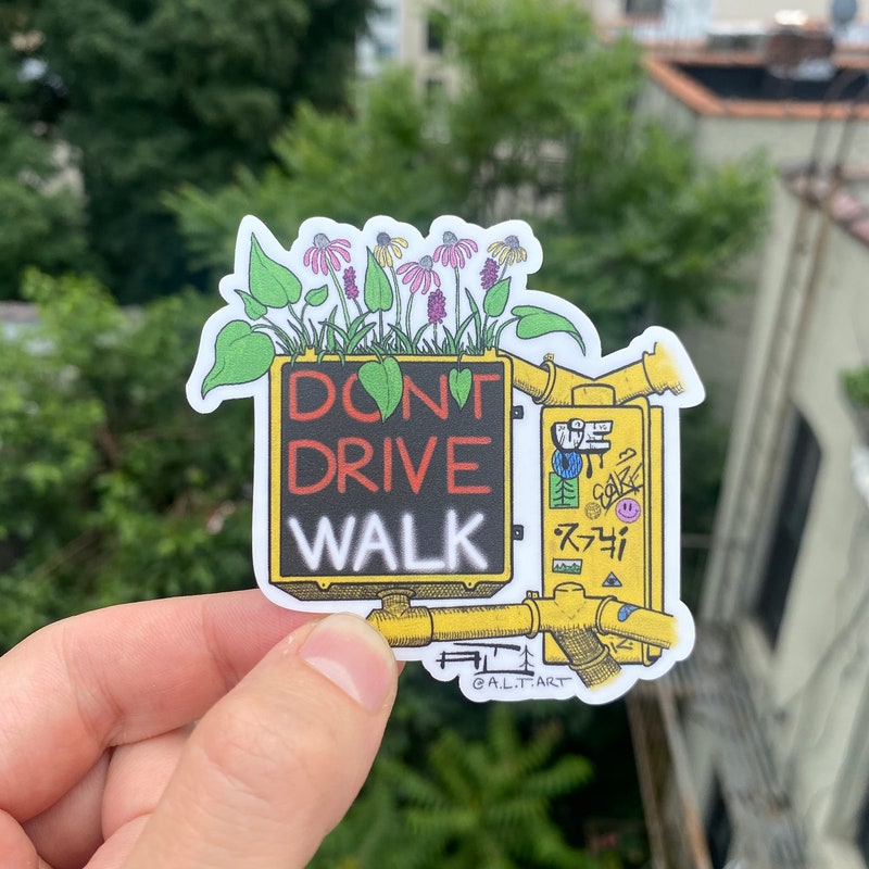 Walk Stickers - Etsy
