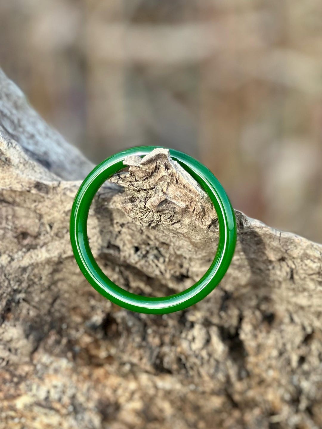 Certified Excellent Quality Nephrite Jade Bangle Bracelet in 54mm ...