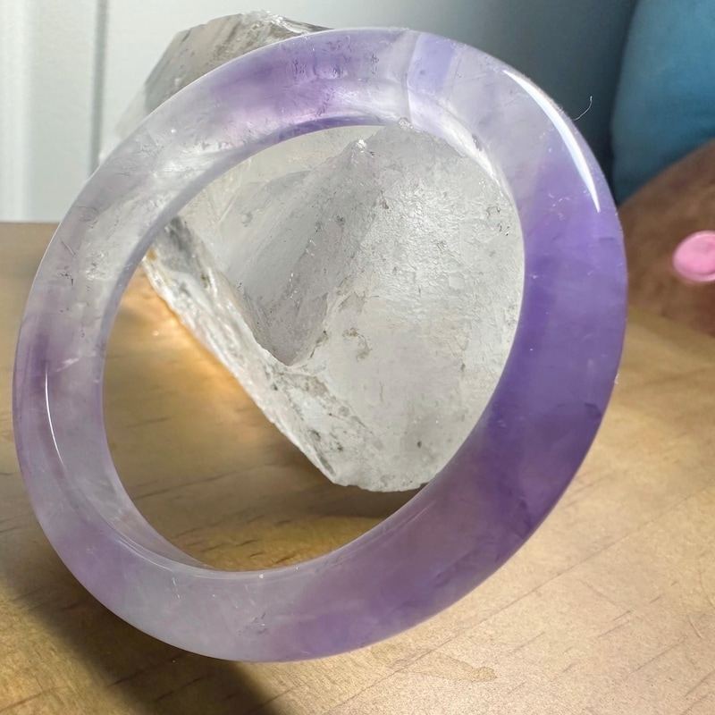Amethyst Bangle - Etsy