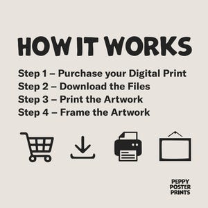 Grumpy Cat Digital Print Animal Art Funny Cat Meme Poster Minimalist ...