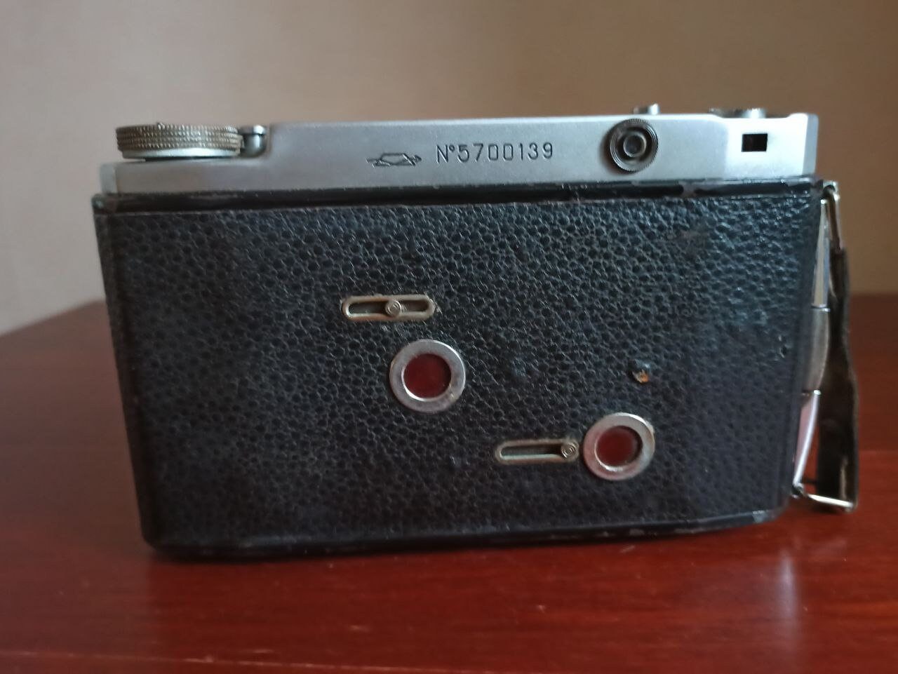 Moskva-5 moscow 5 Vintage Folding Camera Leather Ever Ready Case USSR ...