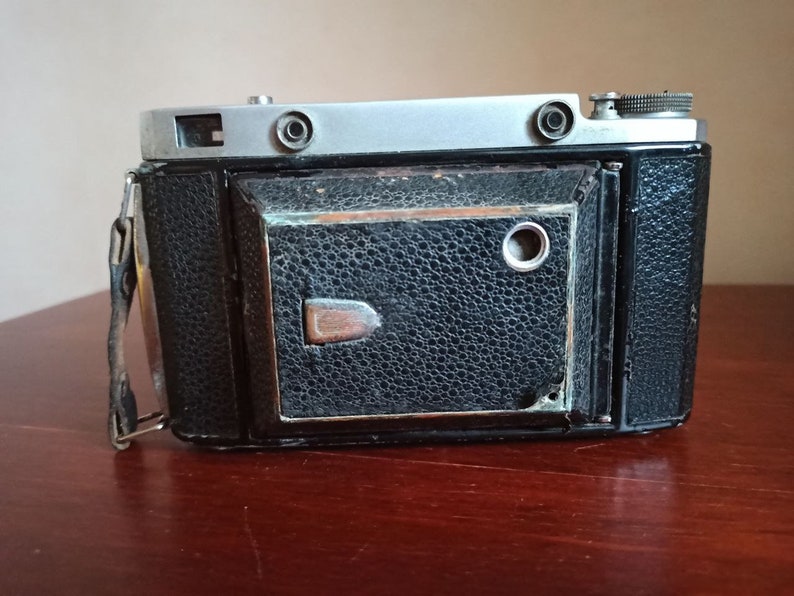 Moskva-5 moscow 5 Vintage Folding Camera Leather Ever Ready Case USSR ...