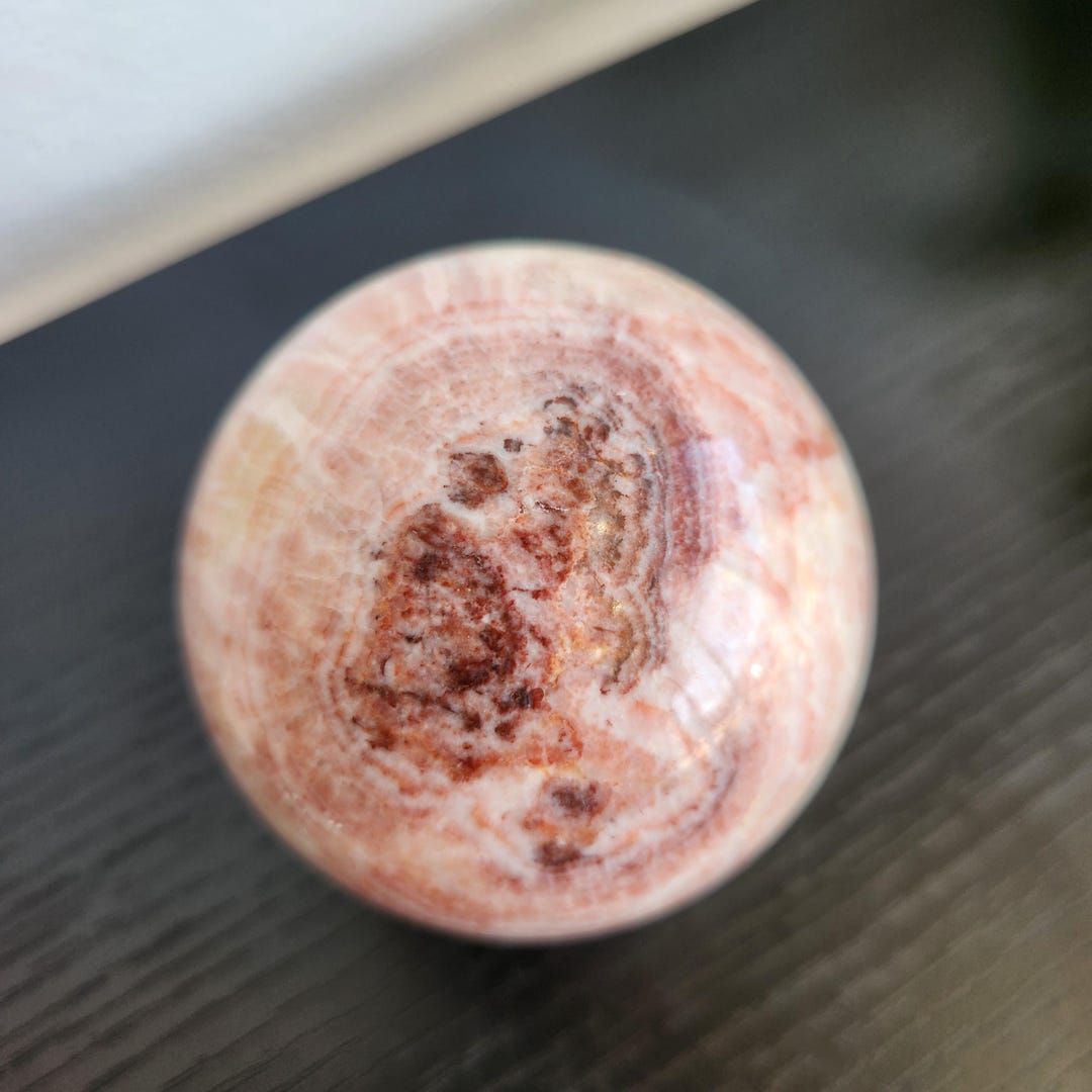 Red Banded Calcite AKA Pork Stone - Etsy