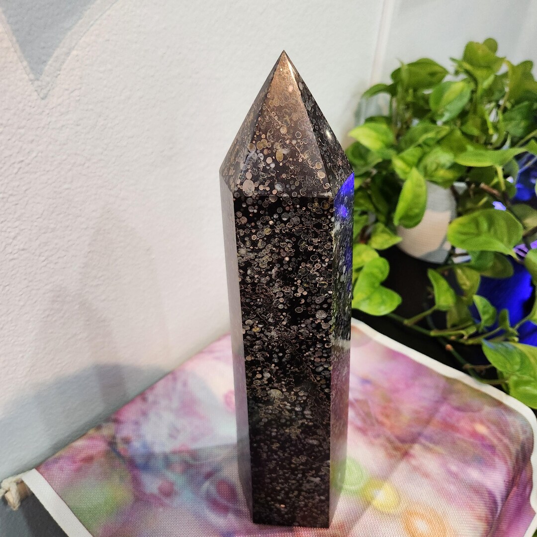 Plum Jasper Tower - Etsy