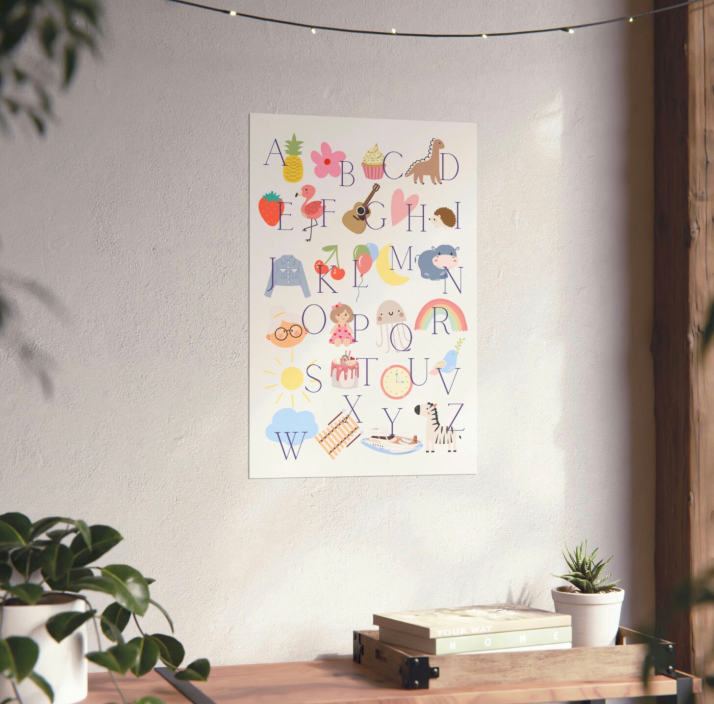 ABC Poster Print File Print Data File Learning Poster Letters Learning ...