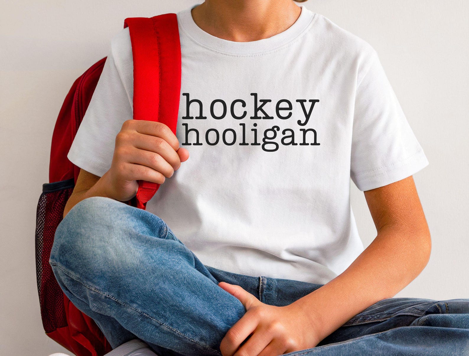 Hooligan Hockey Shirt: Funny Youth Hockey Tee - Etsy