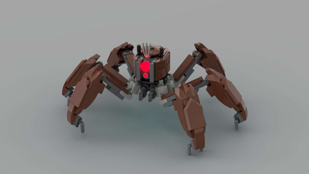 Brick Star Wars LM-432 Crab Droid Muckraker MOC - PDF Building ...