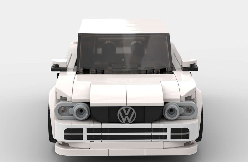 Volkswagen Golf Gti Speed Champions Moc Car PDF Instructions - Etsy