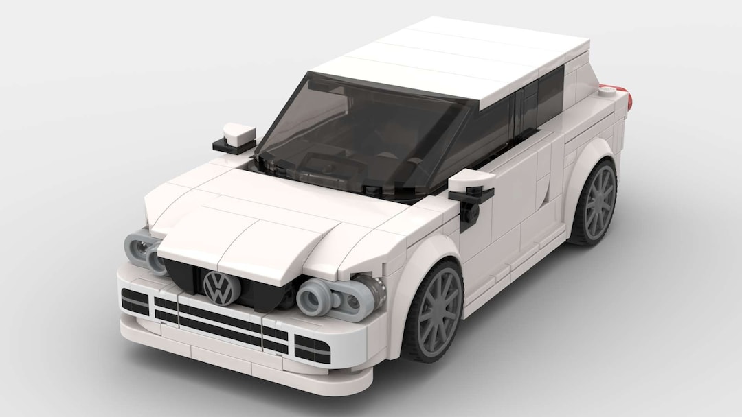 Volkswagen Golf Gti Speed Champions Moc Car PDF Instructions (digital ...