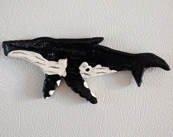 Humpback Whale Car Magnet, Whale Magnet, Humpback Whale, Whale, Whales ...